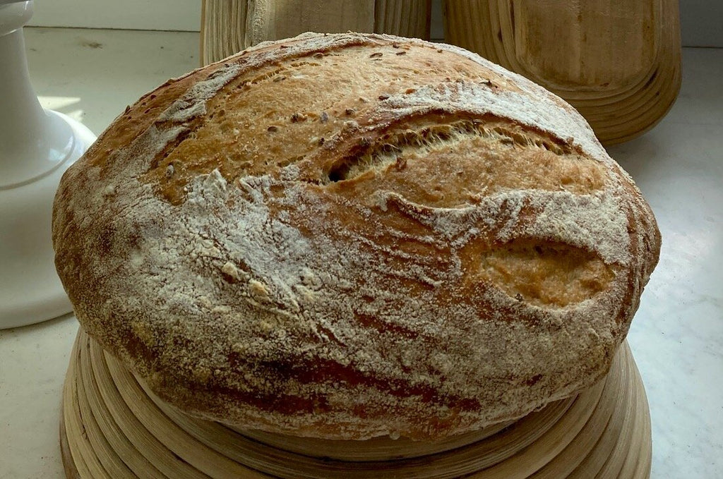Spelt and Rye Country Bread by Heidi Hedeker – Janie's Mill