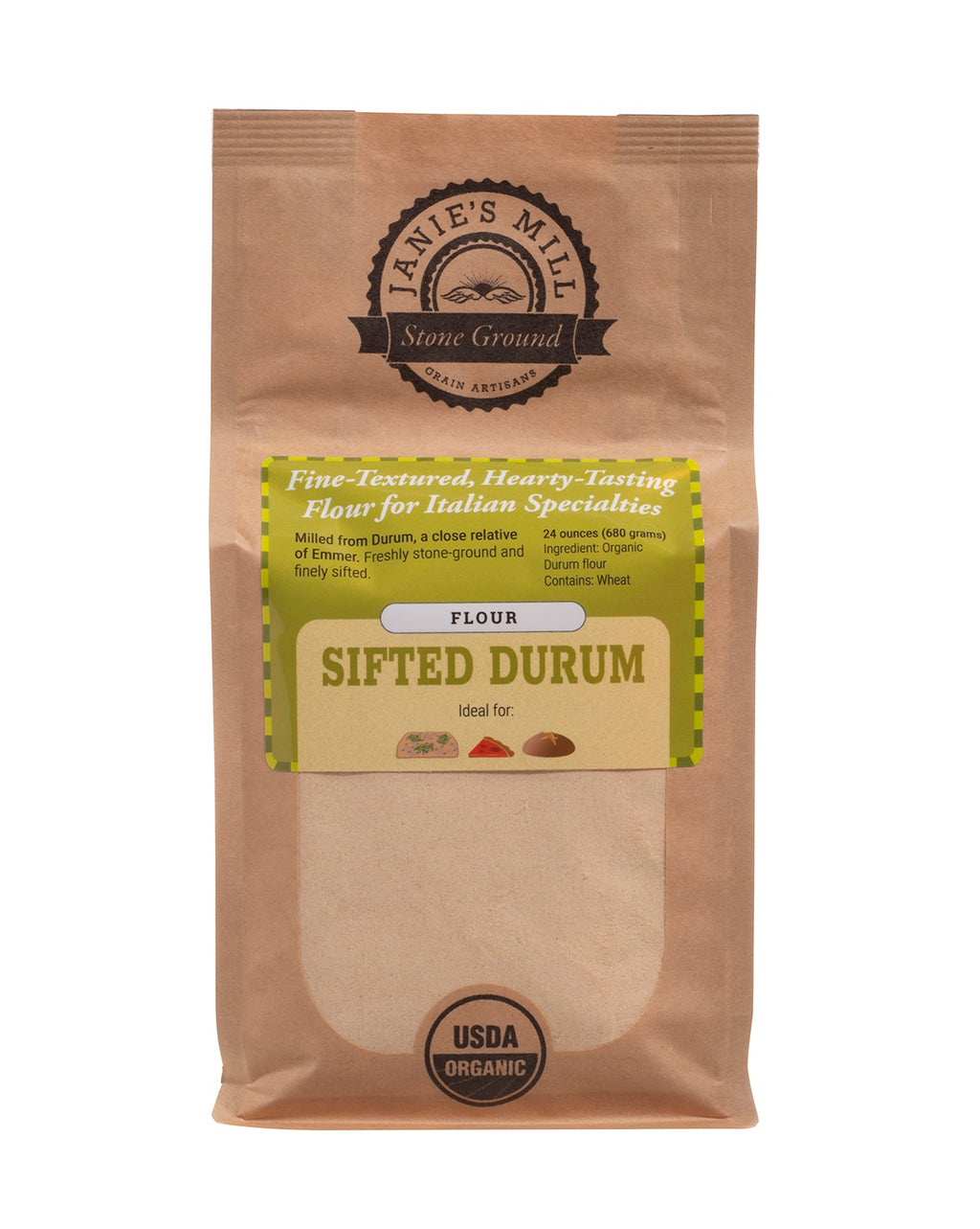 Janie's Mill Organic Extra Fancy Sifted Durum Flour